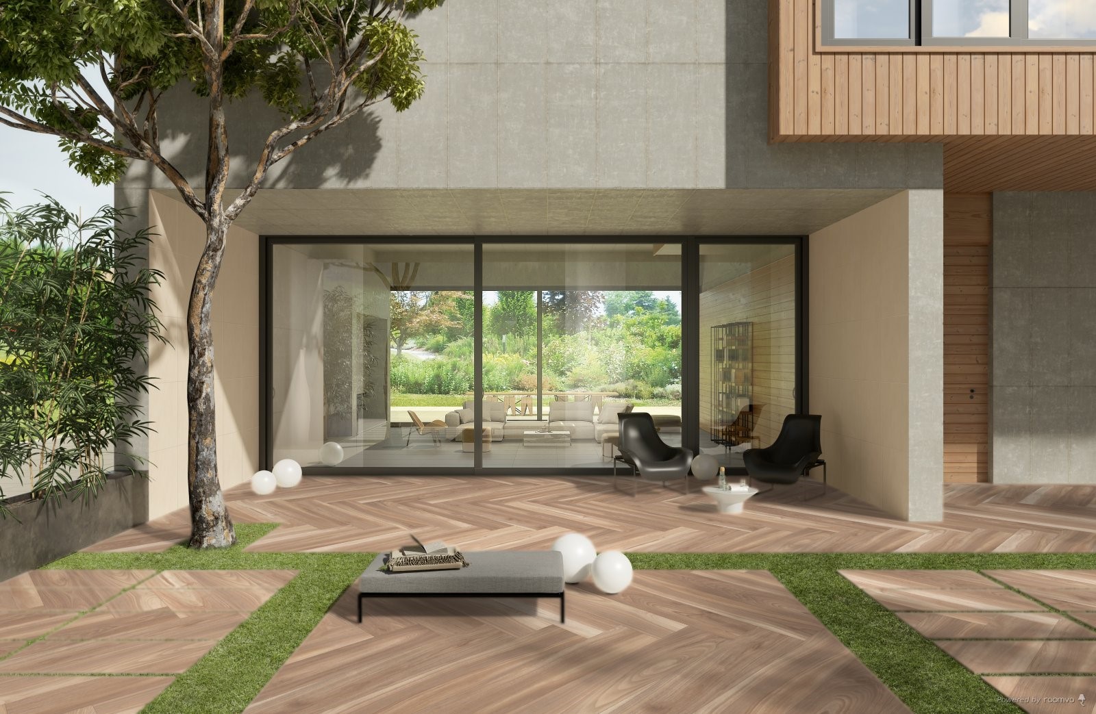 Caesar Hike Holzoptik Terrassenfliese Lodge 30x120x2cm rektifiziert - Jetzt online bestellen!